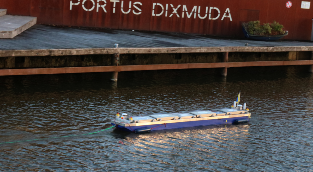 Boot zonder bemanning vaart op de IJzer - nieuws uit Diksmuide